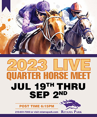 Retama Park Horse Racetrack in Selma, Texas